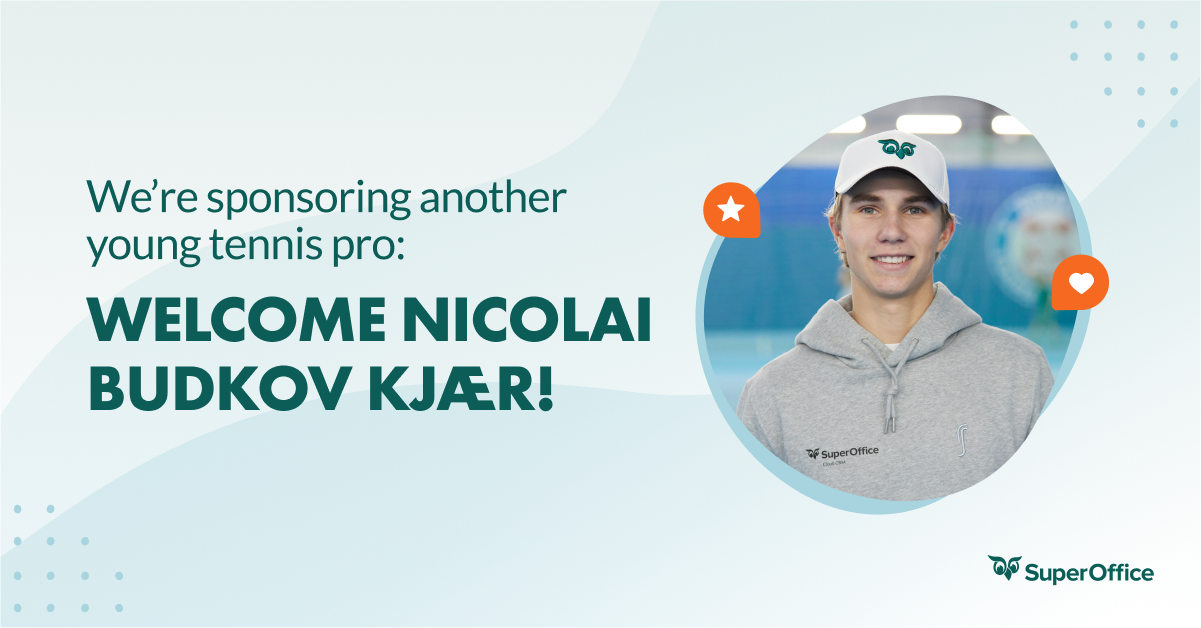 SuperOffice tennis team doubles with next-generation player Nicolai ...